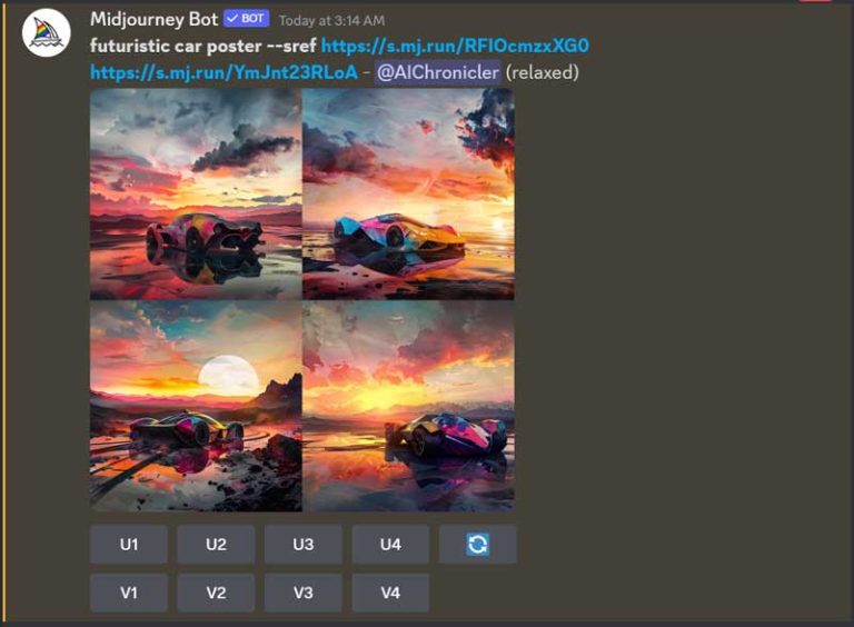 How to Use The Style Reference (-sref) Feature in Midjourney for Consistent Style - AI Chronicler