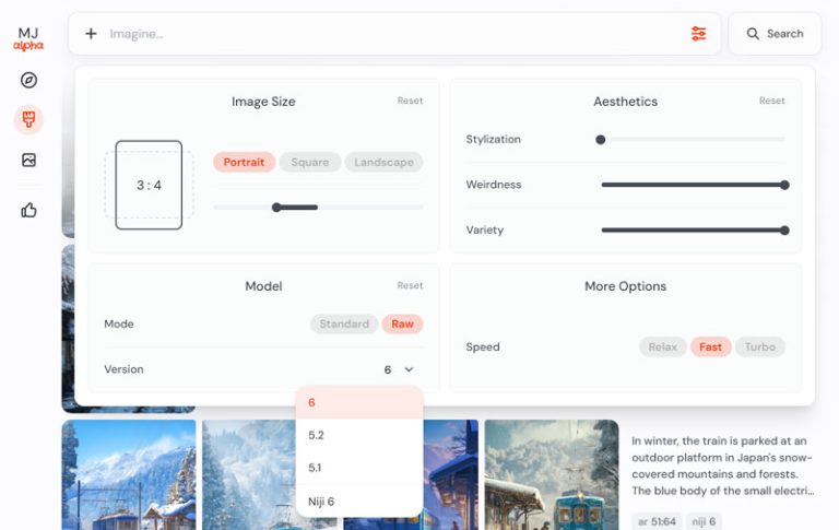 Midjourney Web App - Using Midjourny without Discord - AI Chronicler
